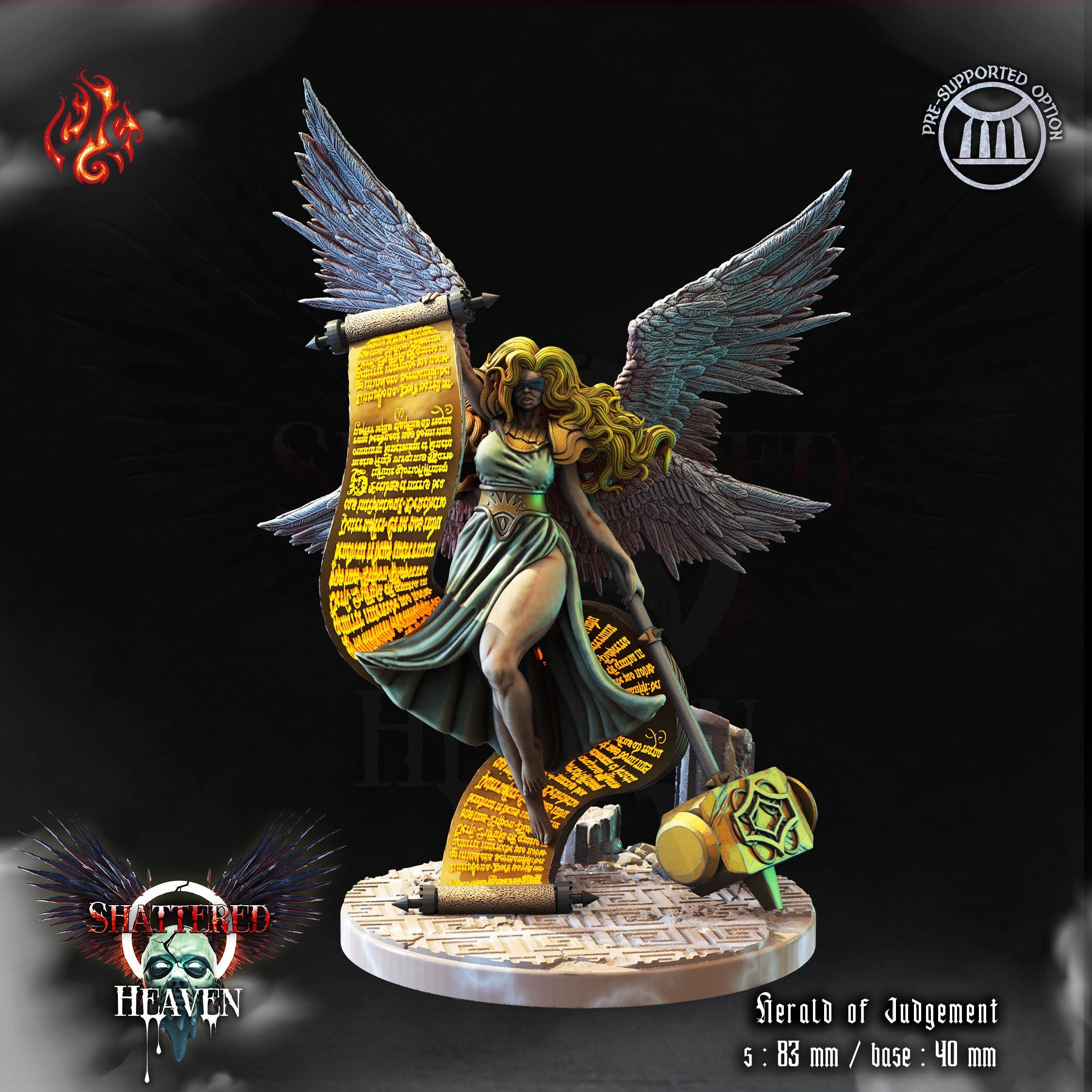 Herald Of Justice Crippled God Foundry Shattered Heaven