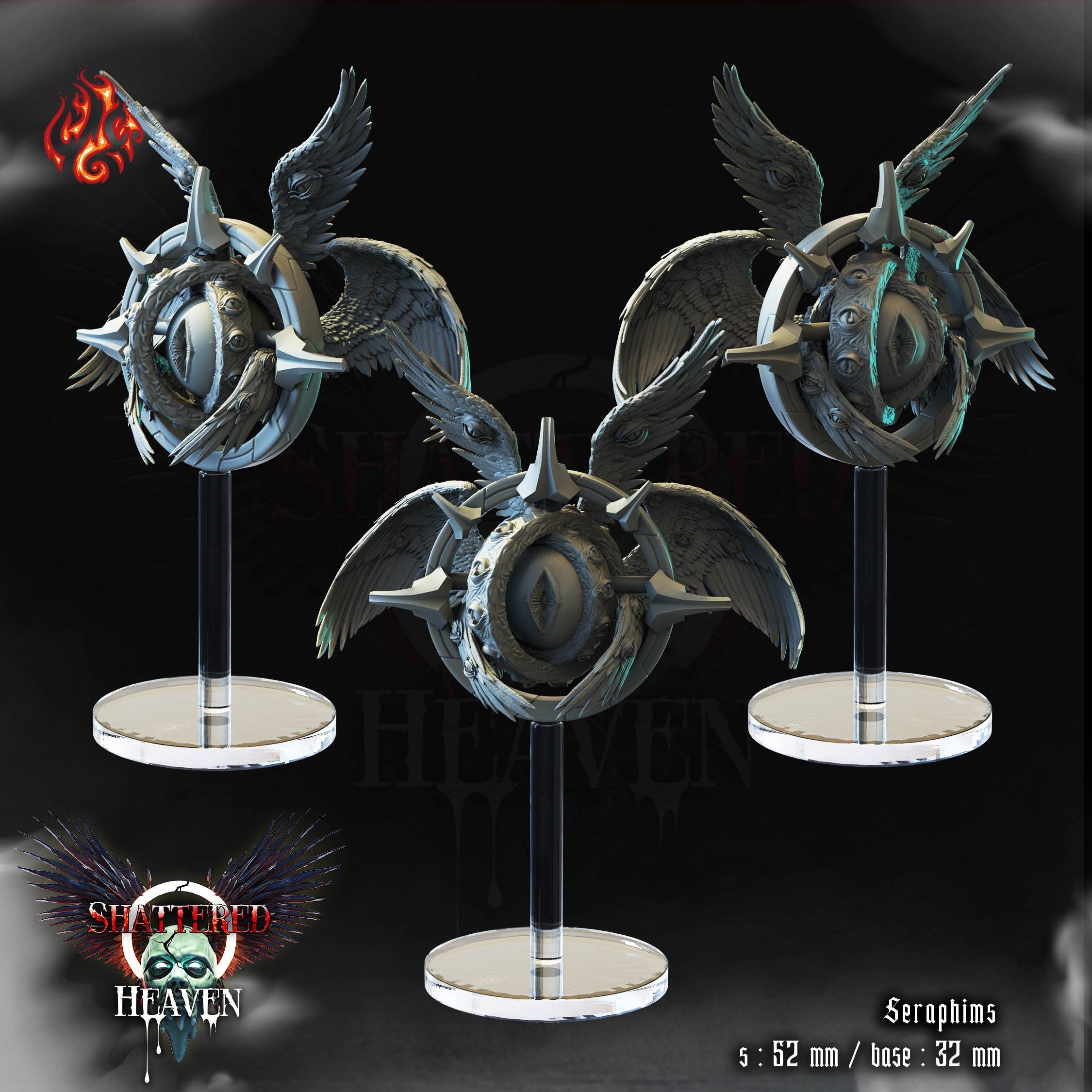 Seraphim Crippled God Foundry Shattered Heaven