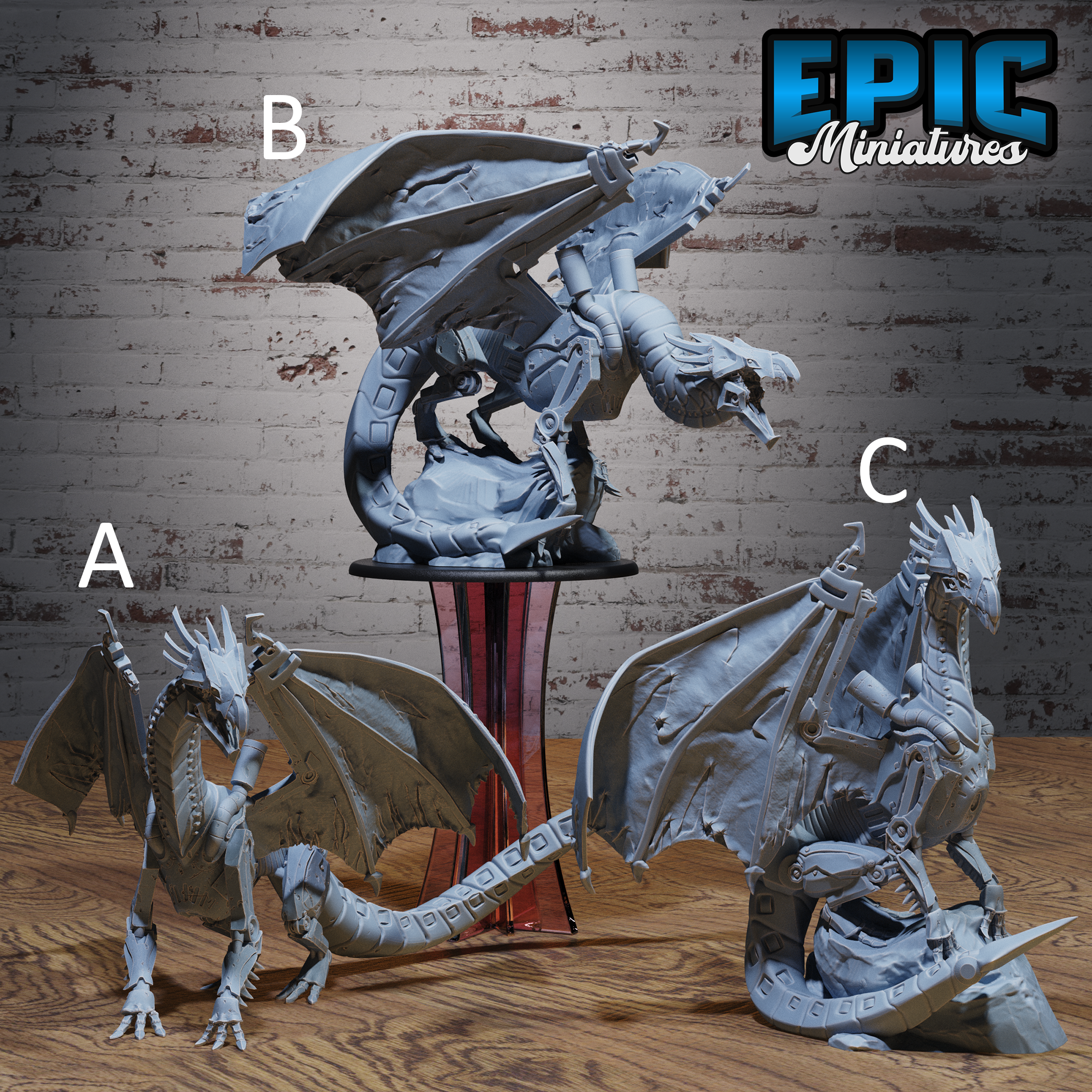 Clockwork dragon - Epic Miniatures