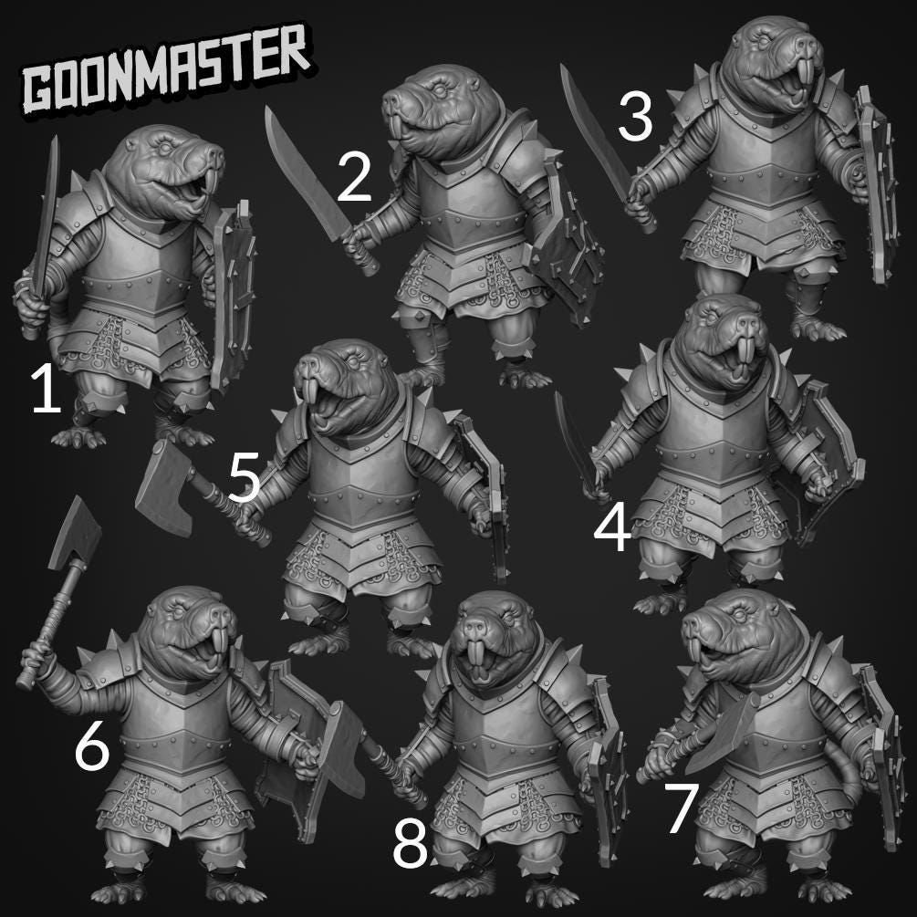 Mole Rat Knight - Goonmaster