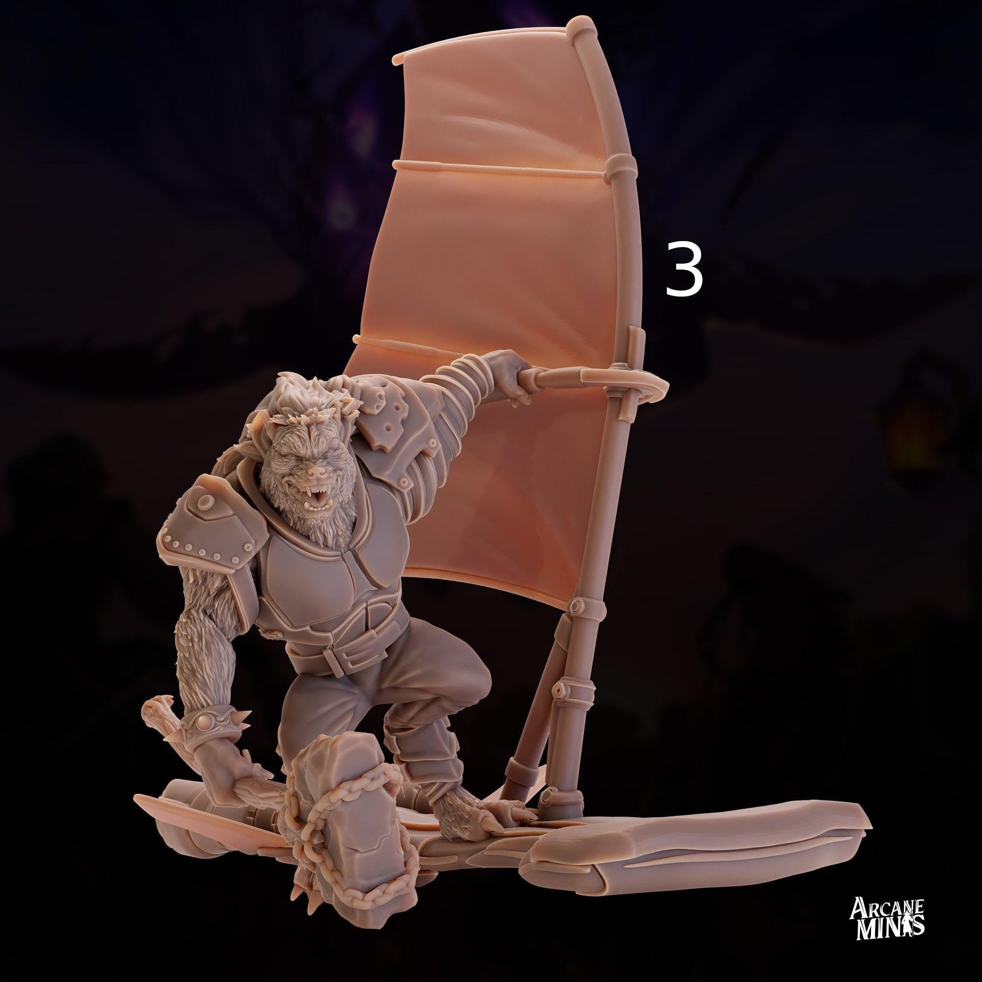Gnoll Barbarian - Sordane Publishing