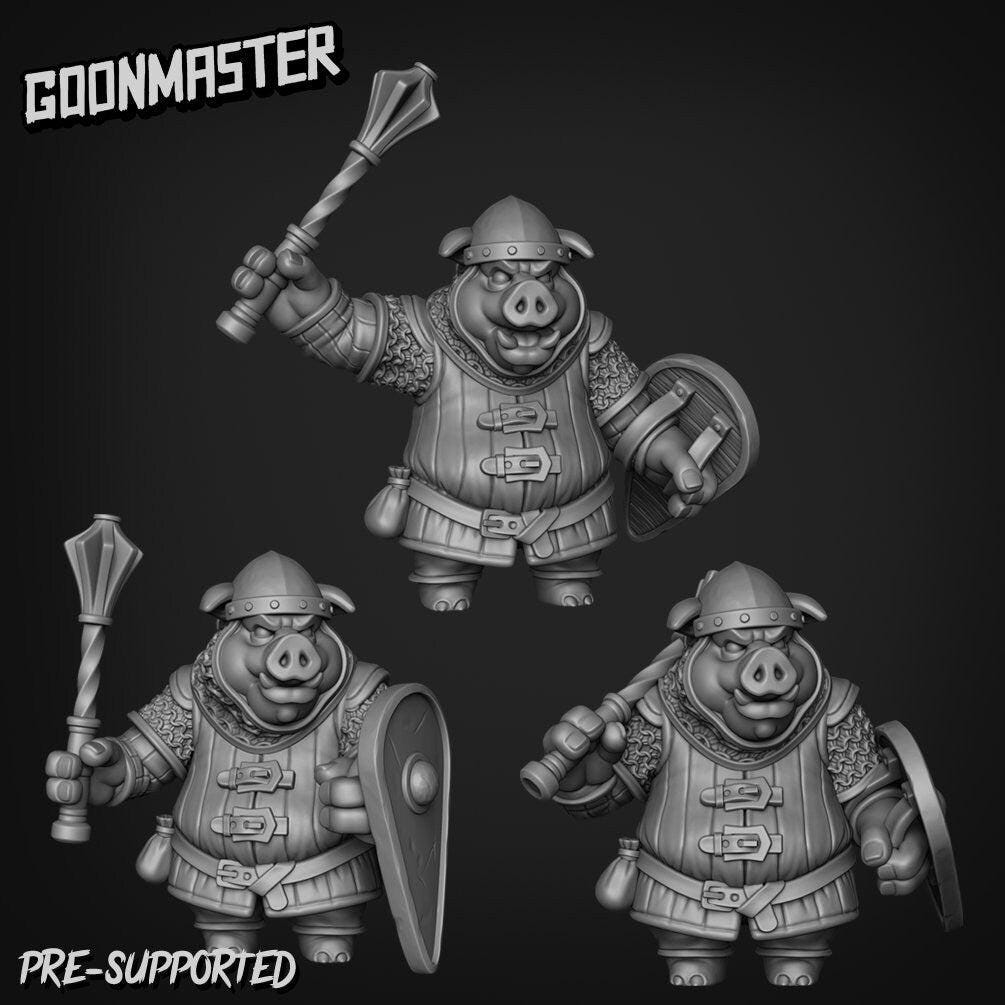Pig Mace Soldier - Goonmaster