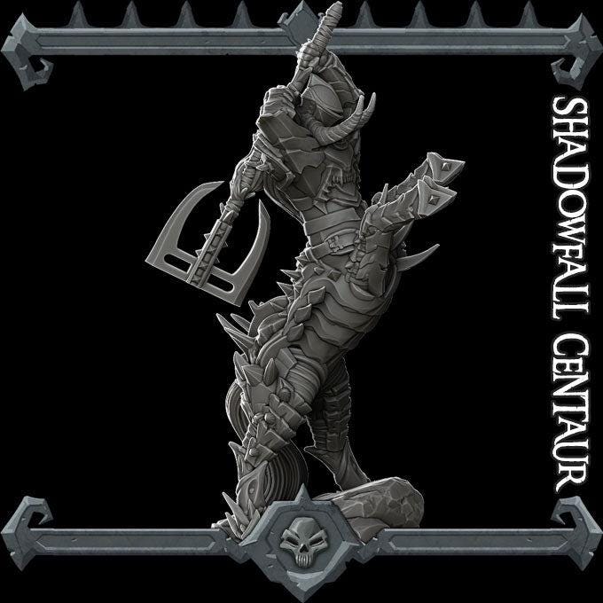 Shadowfall Centaur. Demon Centaur Warrior - Rocket Pig Games